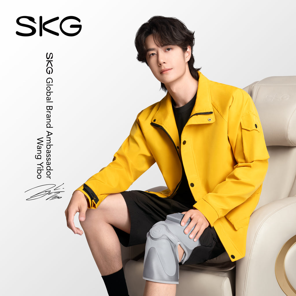 SKG W3 Pro Knee Massager with Heat and Vibration