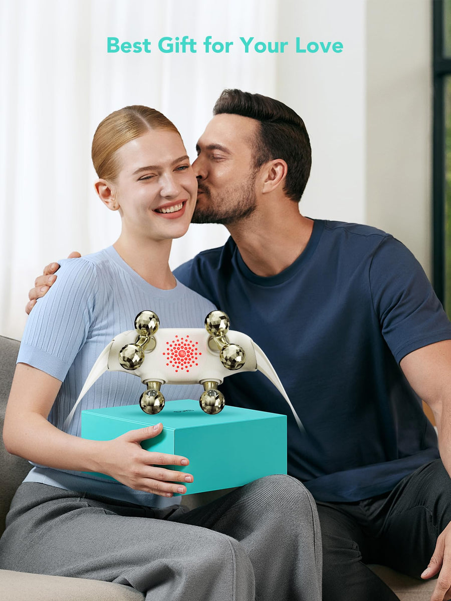 SKG H7 Ultra E Neck and Shoulder Flex Massager, 6D Kneading Massage Heads wirh Read Light ...